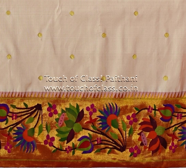 Touch of Class Paithani: Lotus Paithani Saree | Lotus Brocade | Ajanta ...