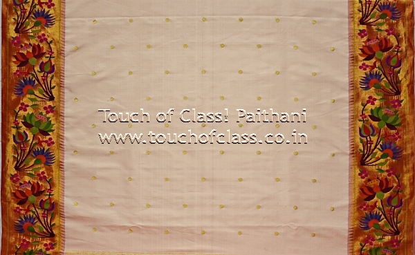 Touch of Class Paithani: Lotus Paithani Saree | Lotus Brocade | Ajanta ...